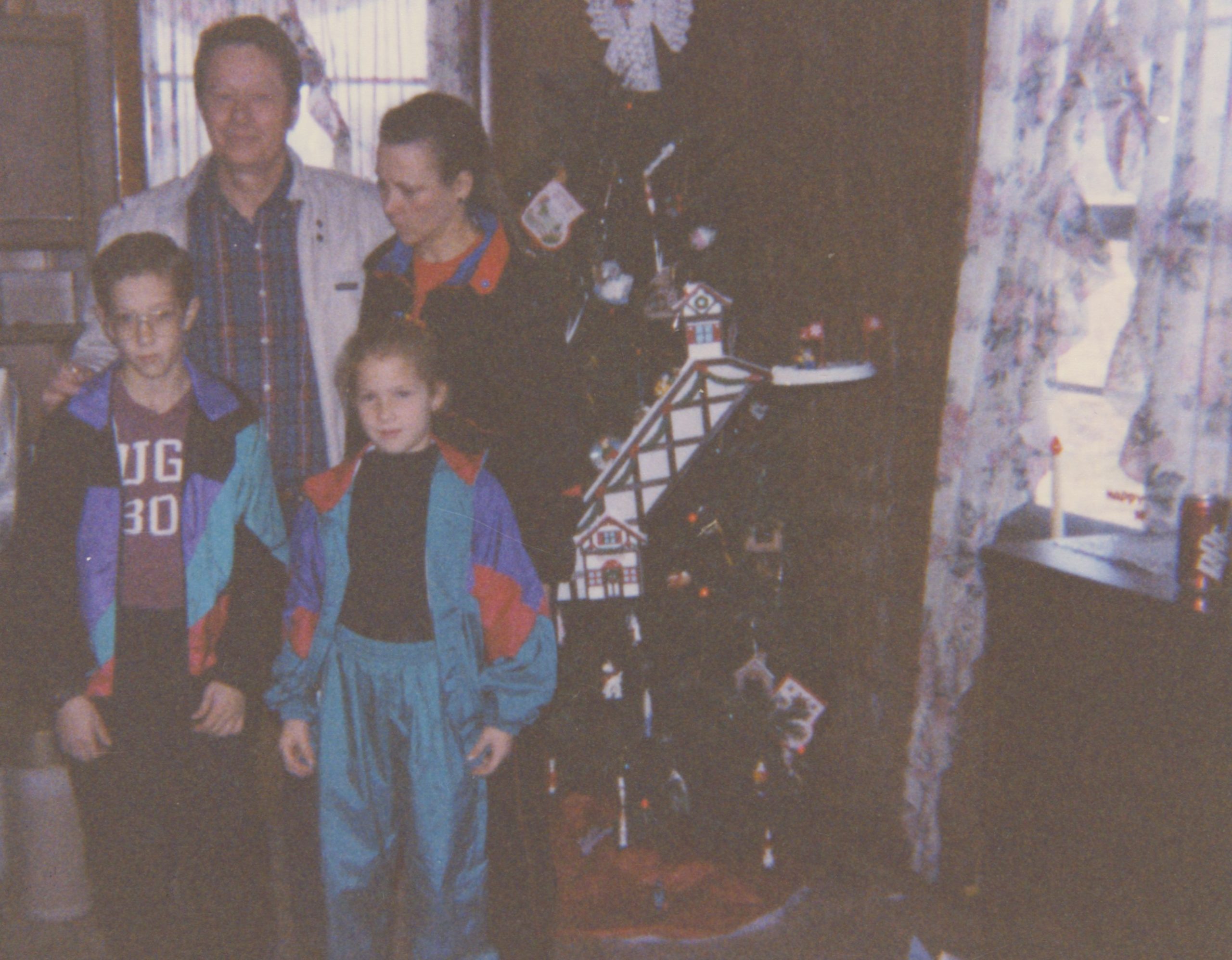 Jack, Mary and kids – Wilson Family Album